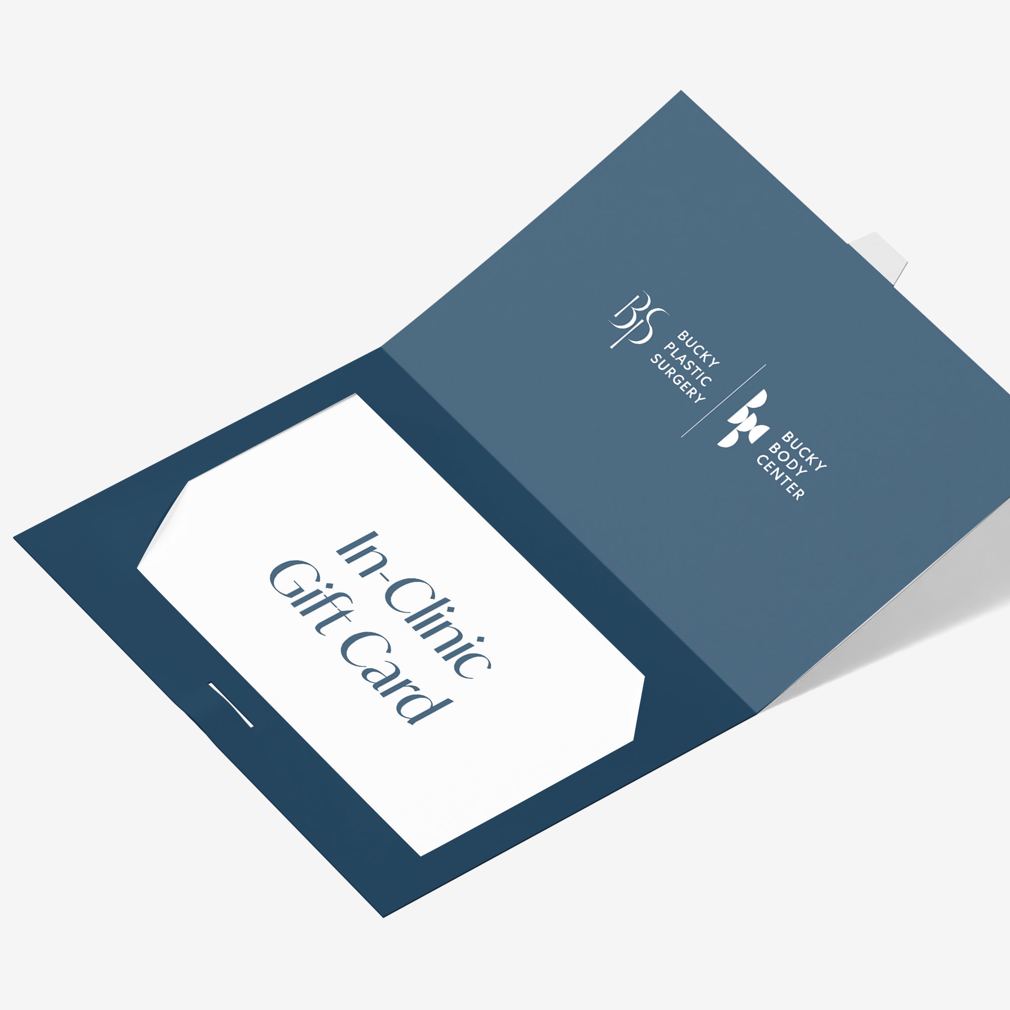 In-Clinic Treatment & Services Gift Card – Bucky Plastic Surgery